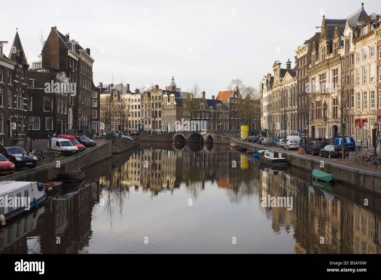 Singel Canal, Amsterdam, Netherlands, Europe Stock Photo - Alamy