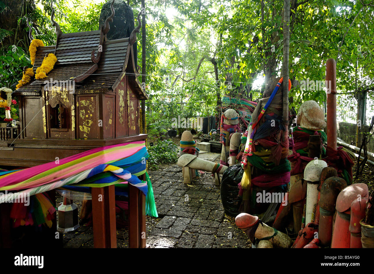 Formerly built to re-house the spirit from the ficus tree, Chao Mae ...