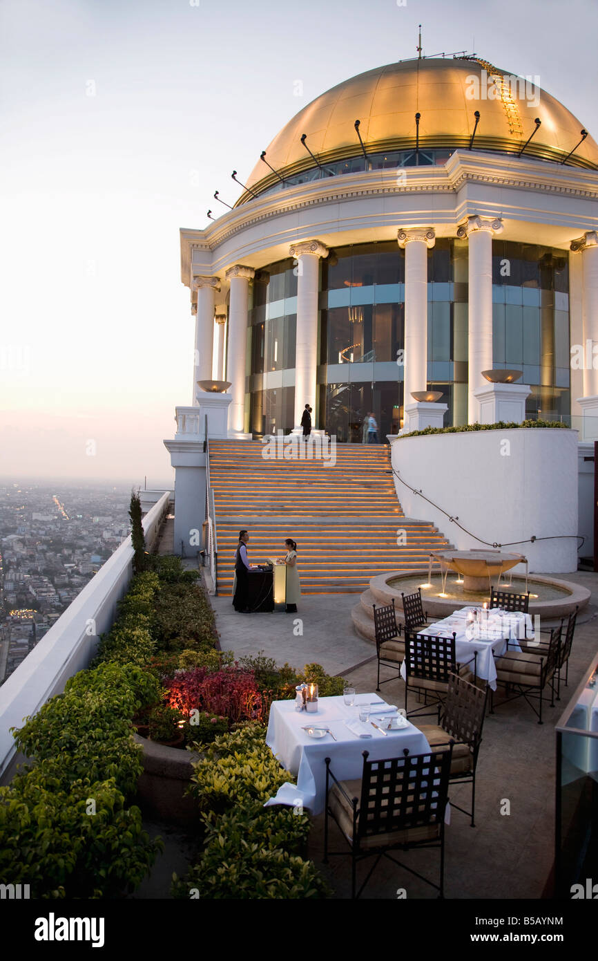 The Sirocco Bar and Restaurant, State Tower, Silom District, Bangkok ...