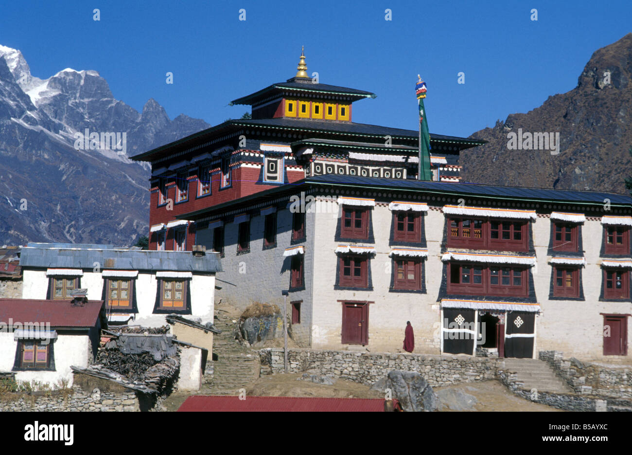 Tengboche hi-res stock photography and images - Alamy