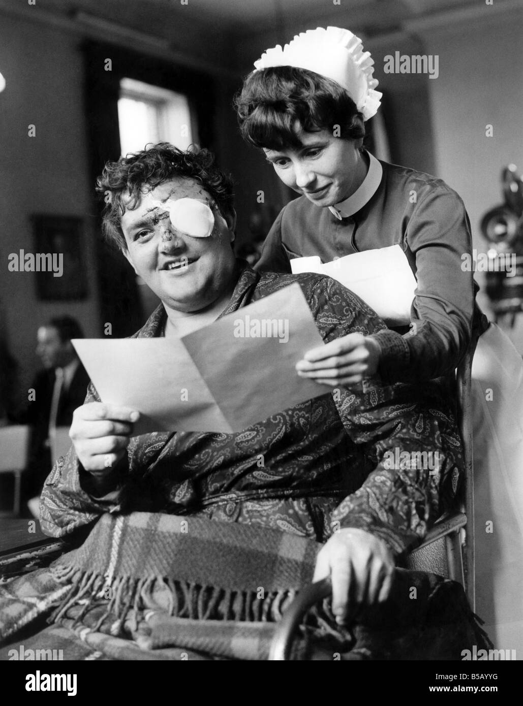 Colin Milburn, cricketer who lost an eye in a car crash. May 1969 ...