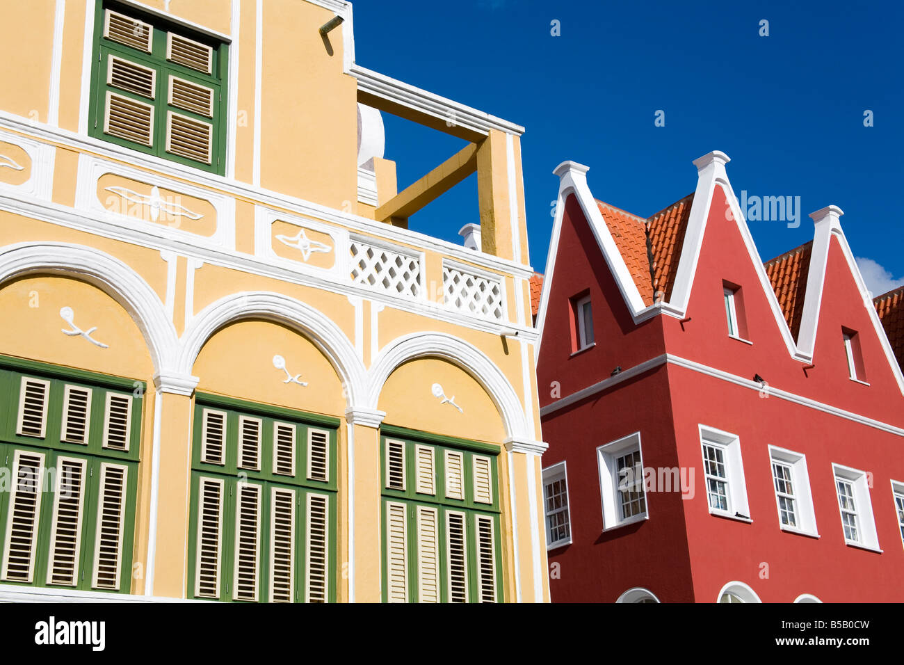 Penha Building, Punda District, Willemstad, Curacao, Netherlands ...