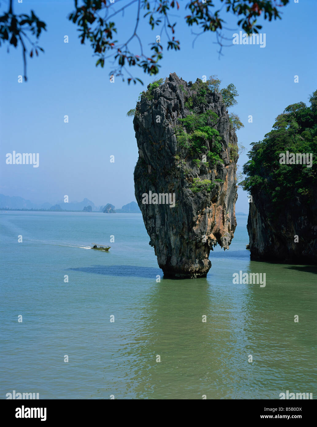 Limestone stack on Ko Tapu James Bond Island used in The Man with the ...