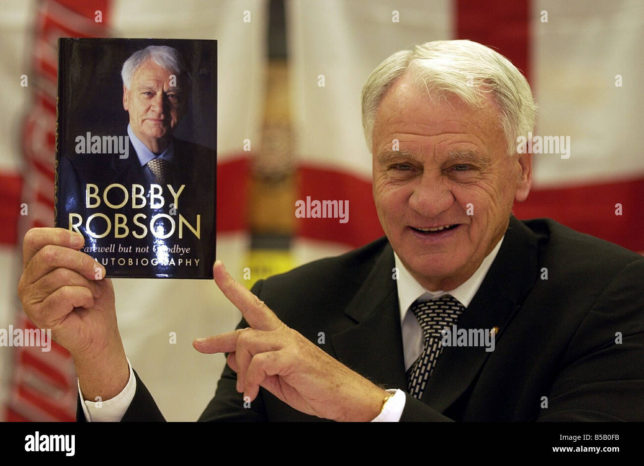 Lib Former Newcastle United boss Sir Bobby Robson Stock Photo - Alamy