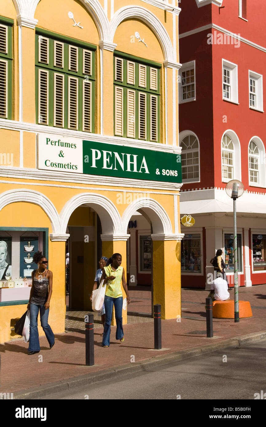 Penha Building, Punda District, Willemstad, Curacao, Netherlands ...