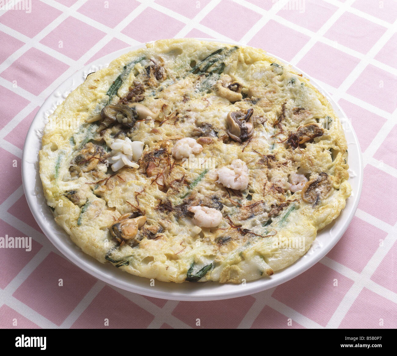 Korean Panfried Food Stock Photo - Alamy