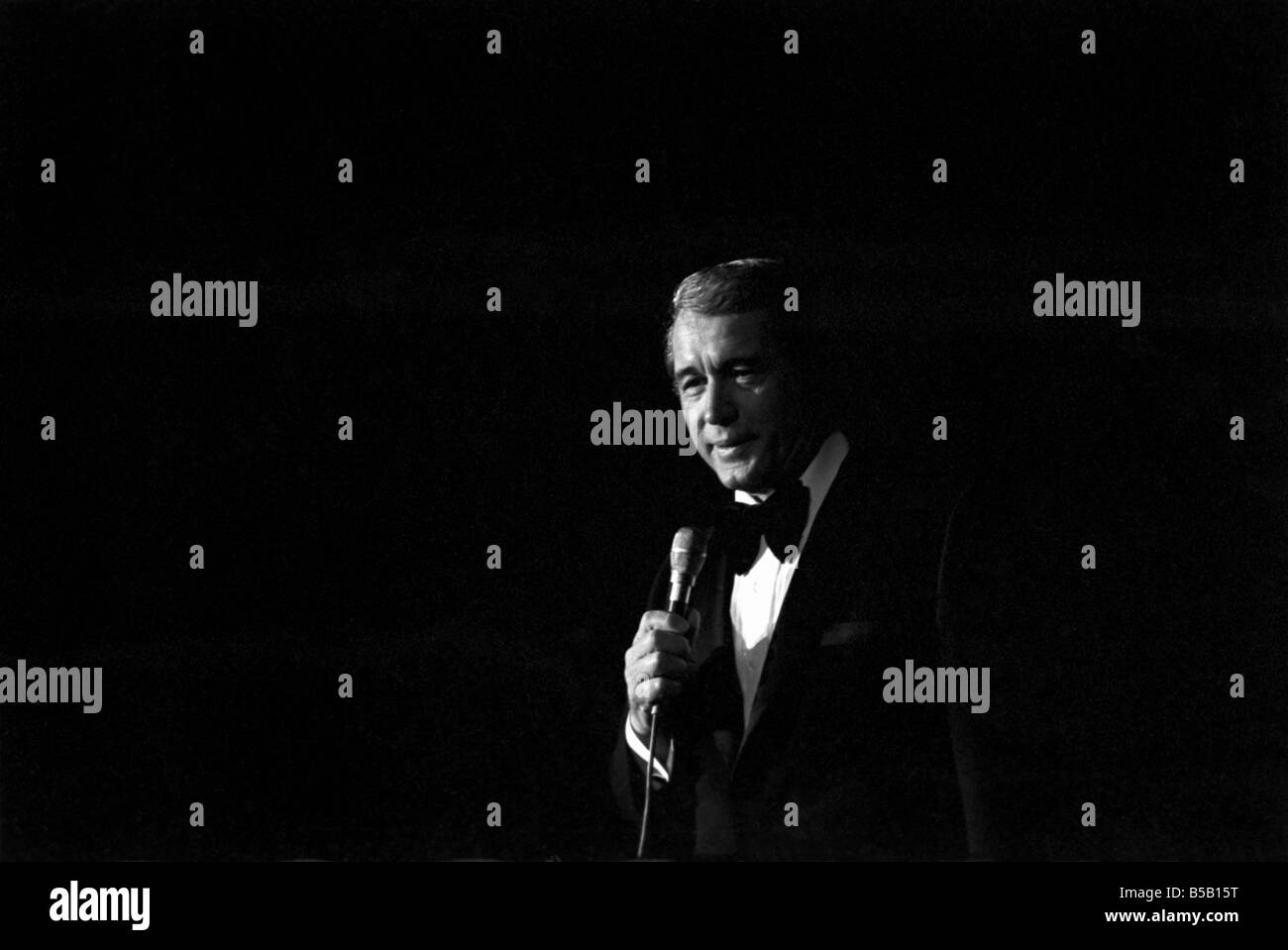 American singer Perry Como in Southport. April 1975 75-1969-016 Stock ...