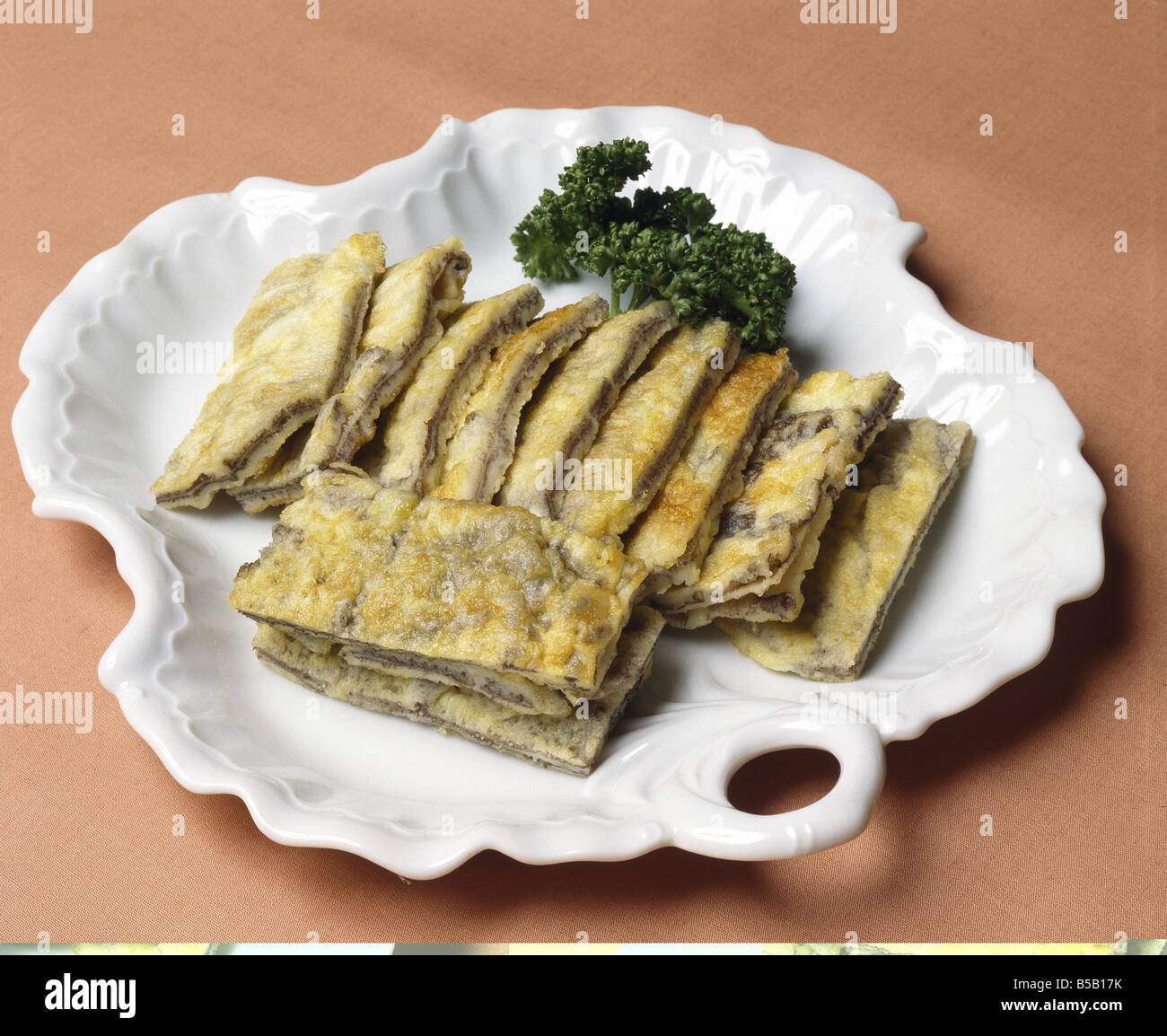 Korean Panfried Food Stock Photo - Alamy