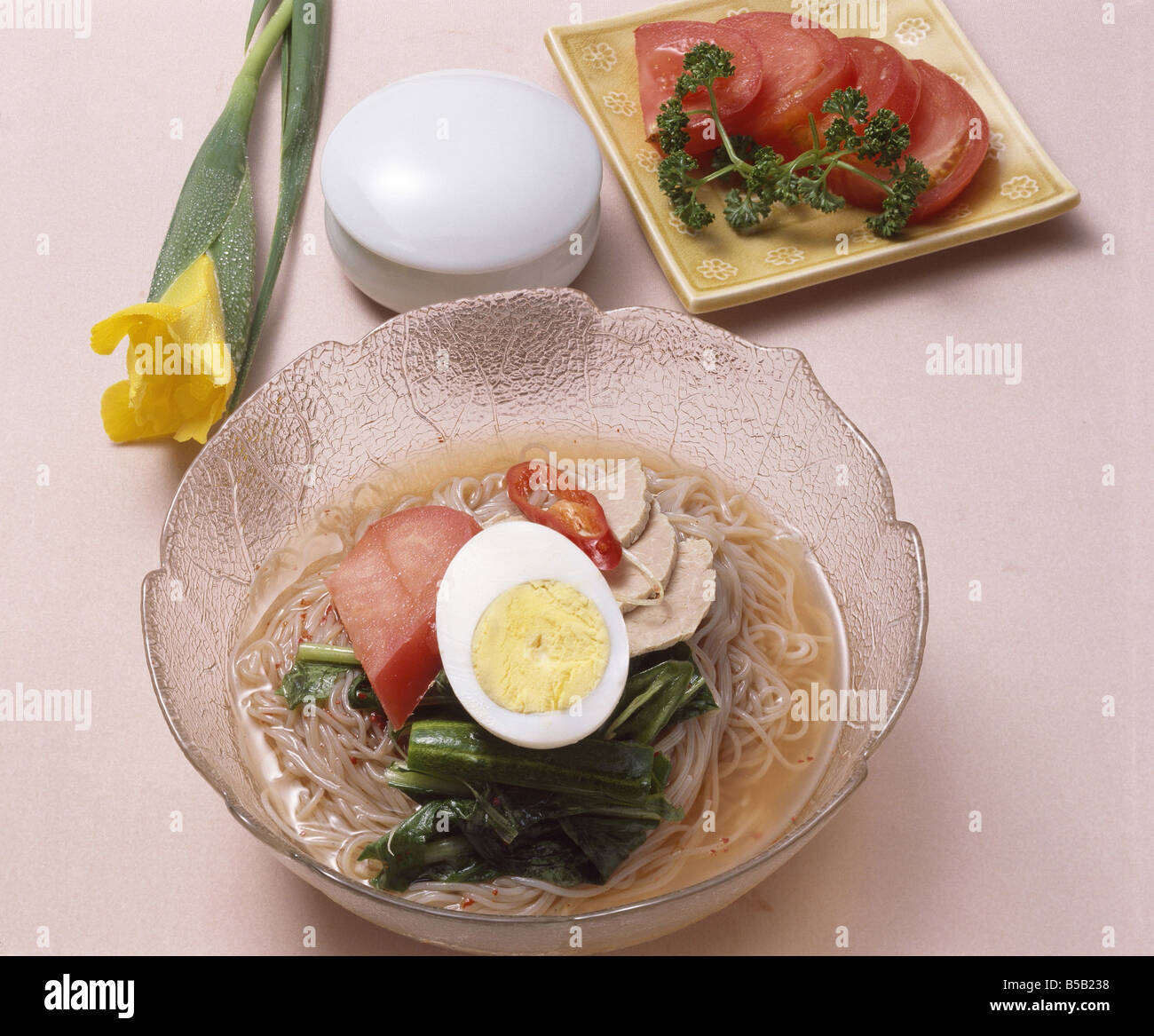 Korean cold noodle hi-res stock photography and images - Alamy