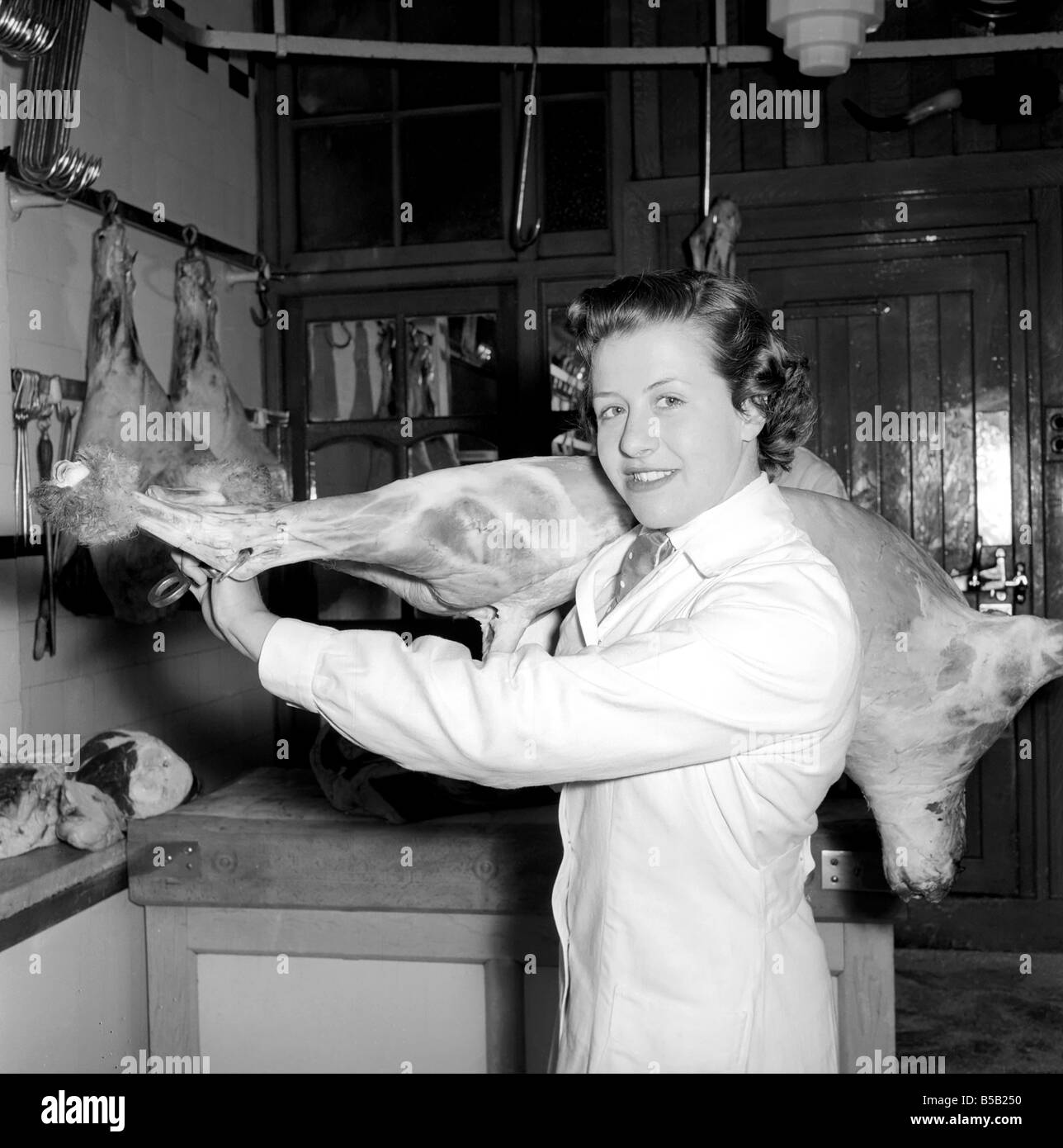 1950's, work, woman Black and White Stock Photos & Images - Alamy