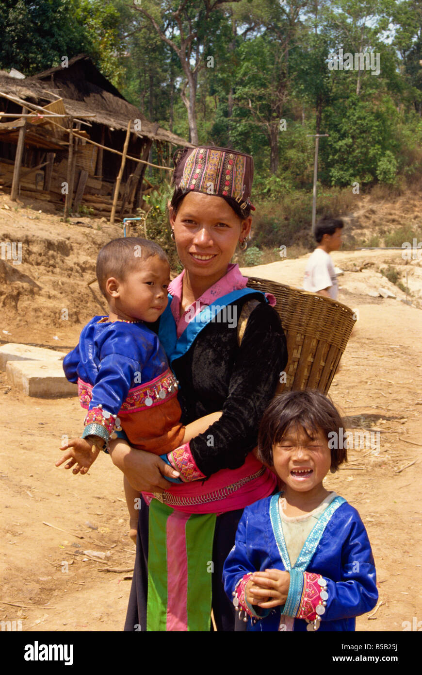 Meo hill tribe near Chiang Mai Thailand Southeast Asia Asia Stock Photo ...