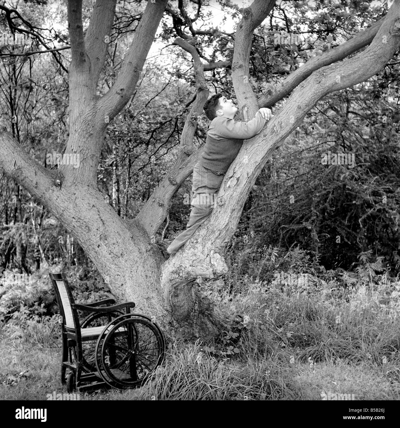 Disability and Youth: Tommy Hoare the legless boy scout seen here ...