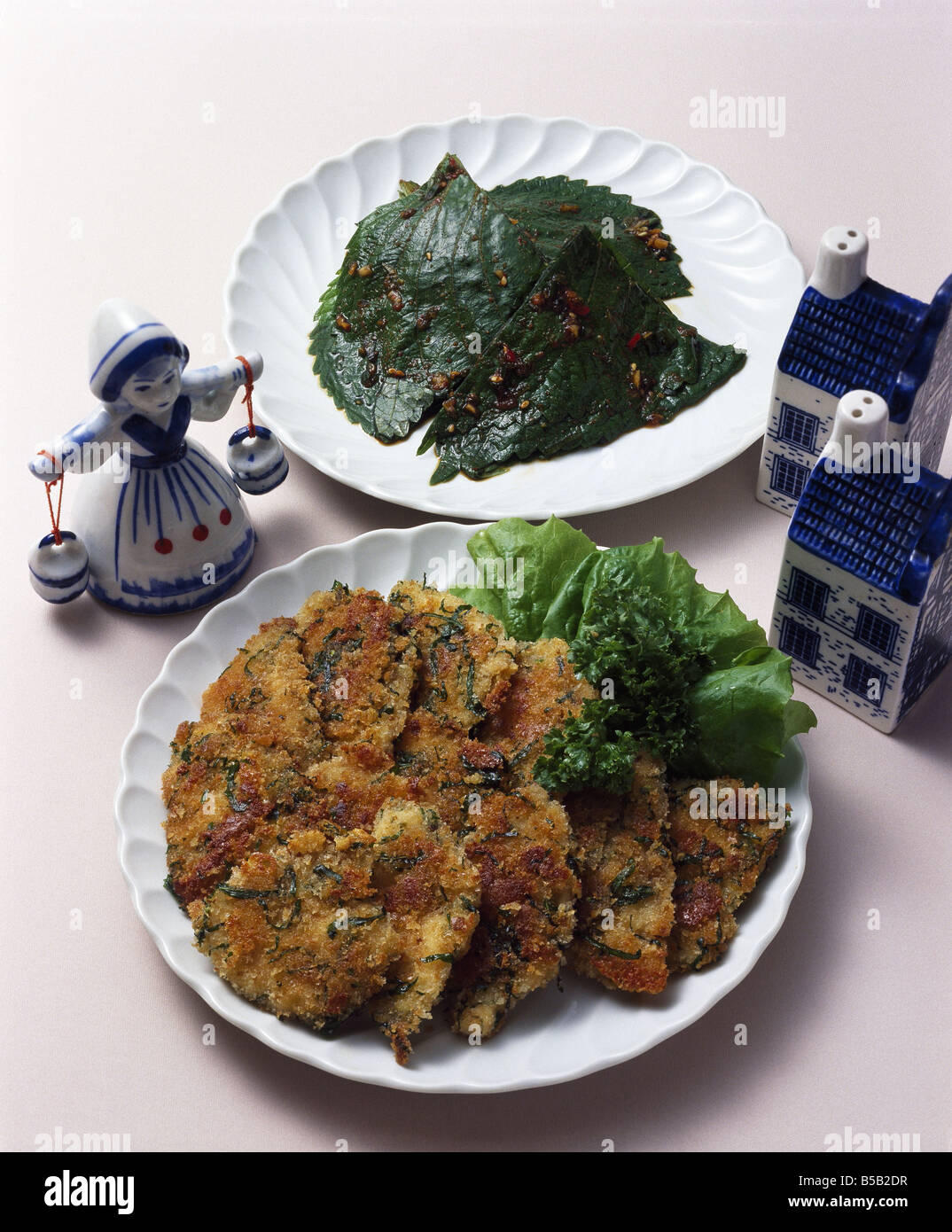 Korean Panfried Food Stock Photo - Alamy