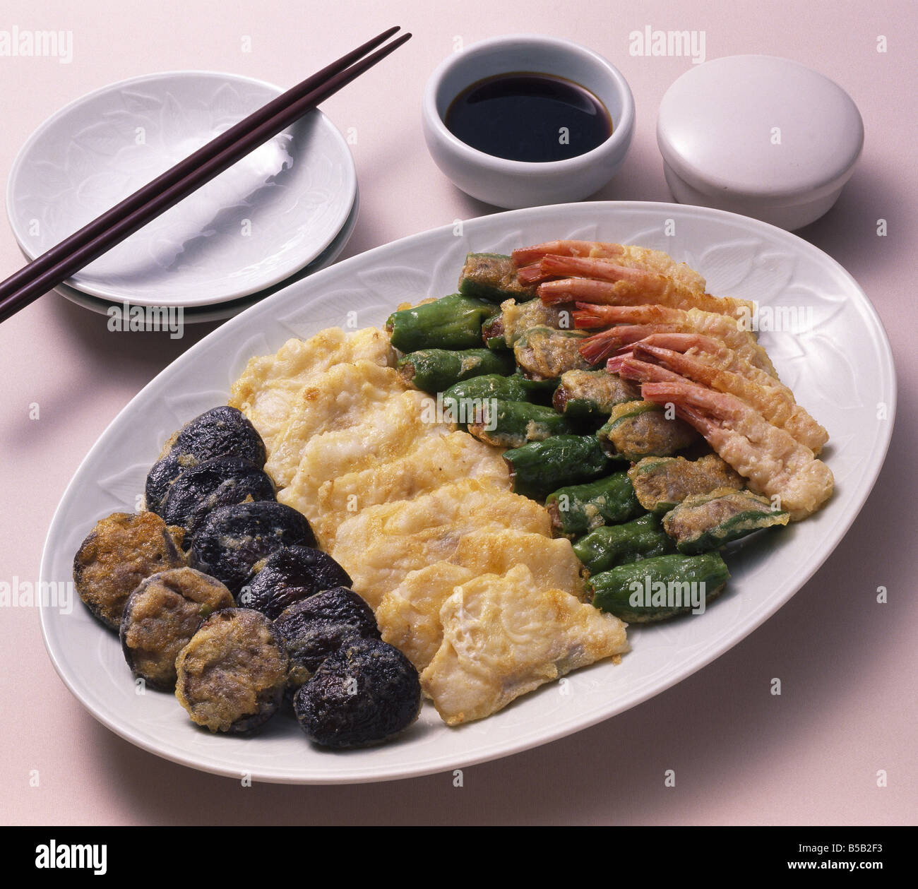 Korean Panfried Food Stock Photo - Alamy