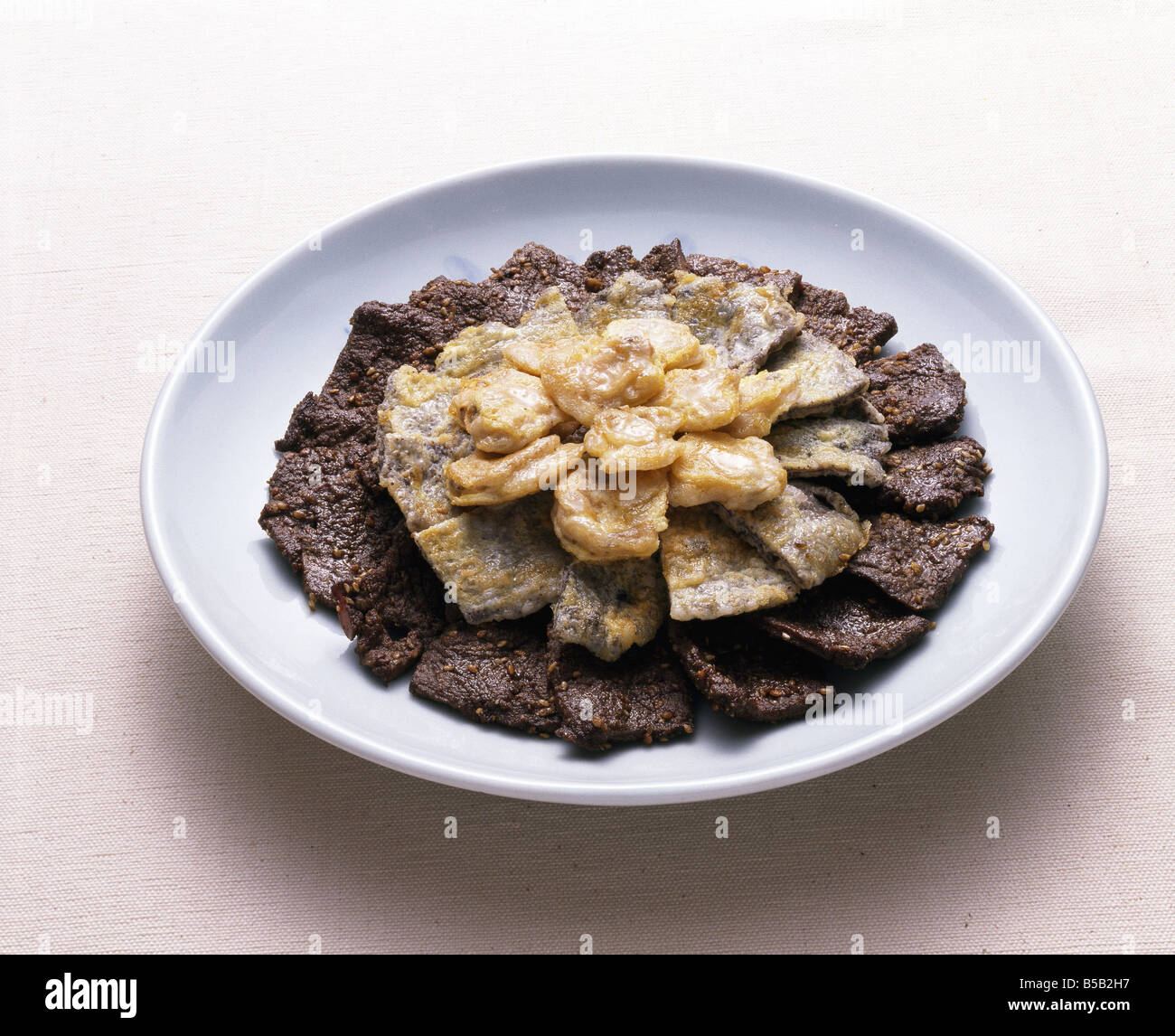 Korean Panfried Food Stock Photo - Alamy
