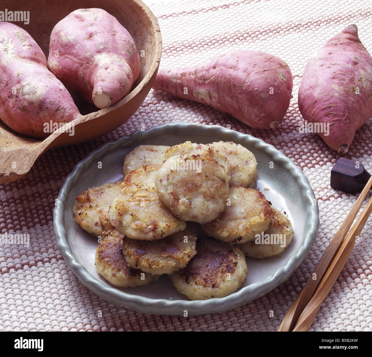 Korean Panfried Food Stock Photo - Alamy