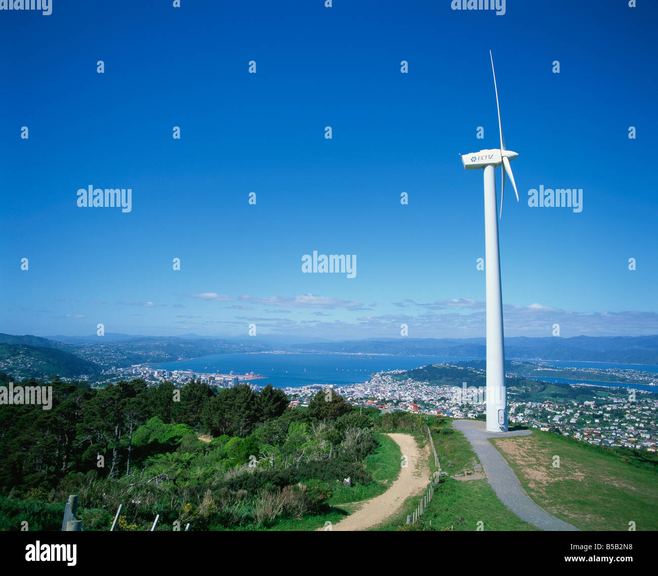 Wellington wind turbine hi-res stock photography and images - Alamy