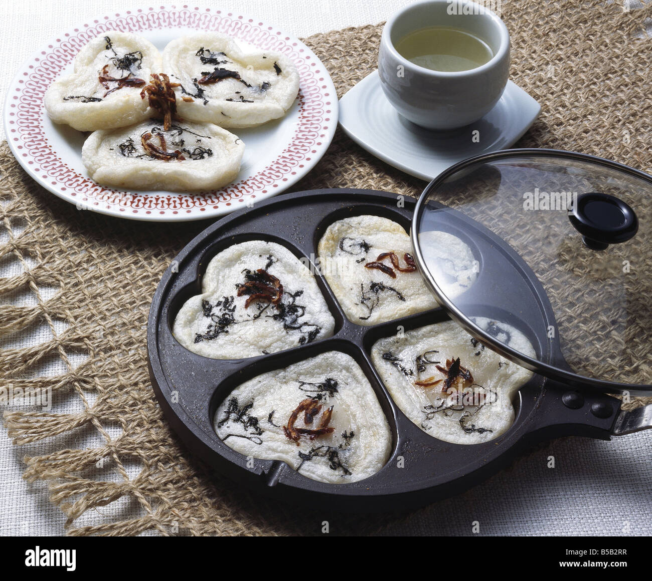 Korean Panfried Food Stock Photo - Alamy