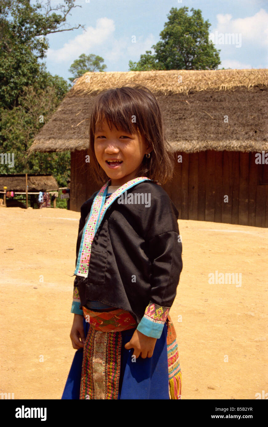 Meo hill tribe near Chiang Mai Thailand Southeast Asia Asia Stock Photo ...