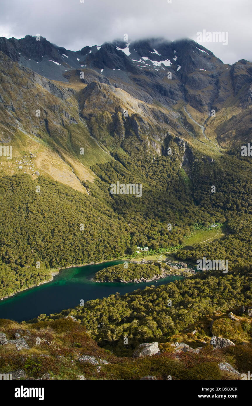Lake Mackenzie on the Routeburn Track, one of the great walks of New ...