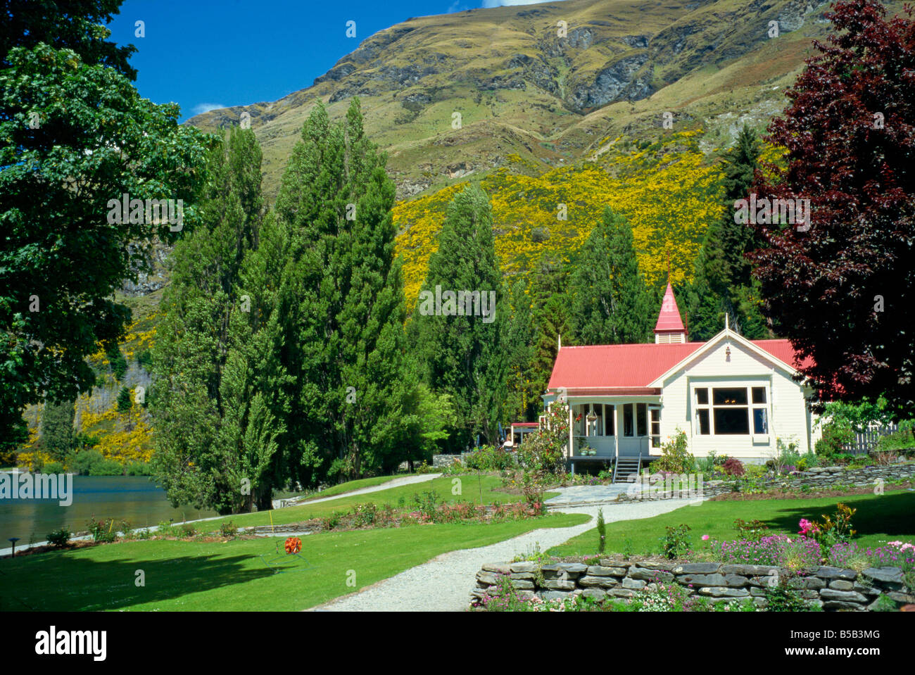 Watter Peak Homestead near Queenstown Southland South Island New ...