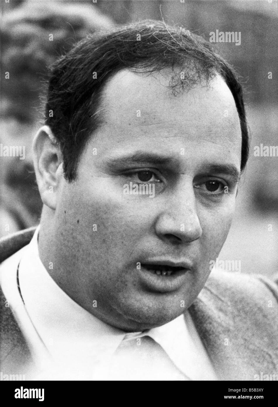 Newspaper boss Eddy Shah pictured outside Manchester High court during ...