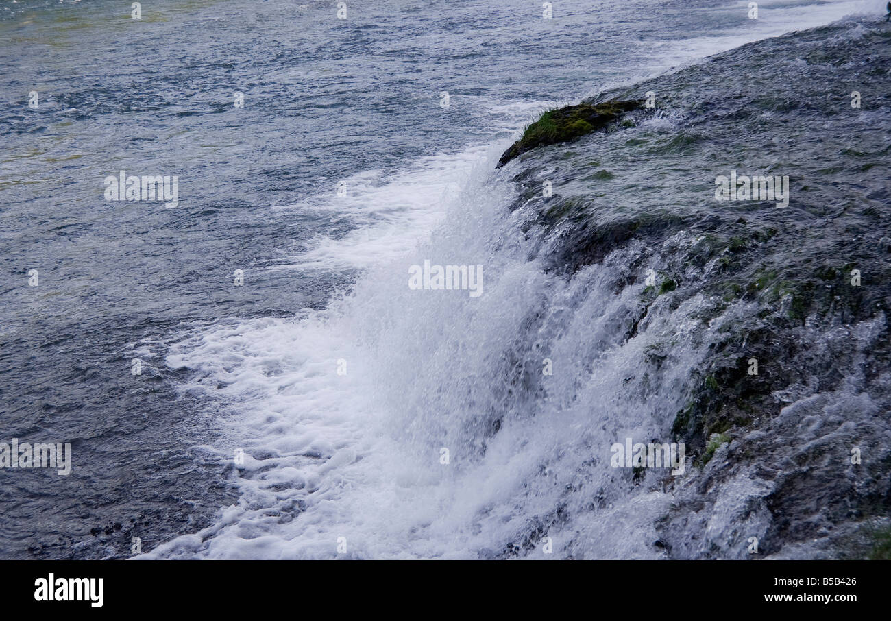 Waterfall on Clearwater River Wells Gray Provincial Park British ...