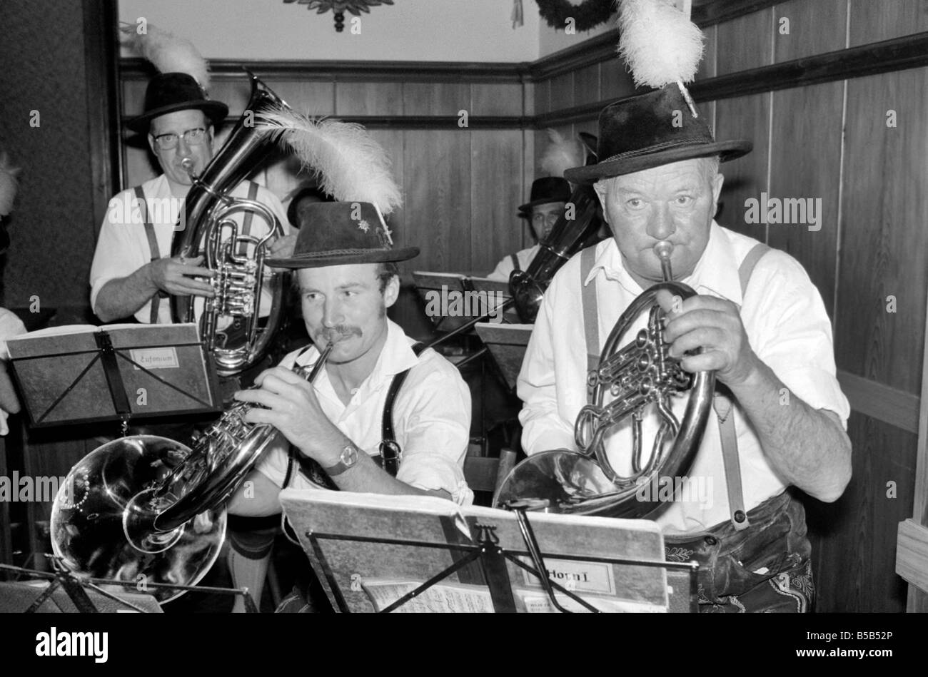 Bavarian brass band instruments hi-res stock photography and images - Alamy