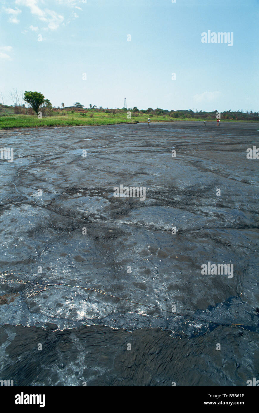 Pitch Lake Trinidad Stock Photos & Pitch Lake Trinidad Stock Images - Alamy