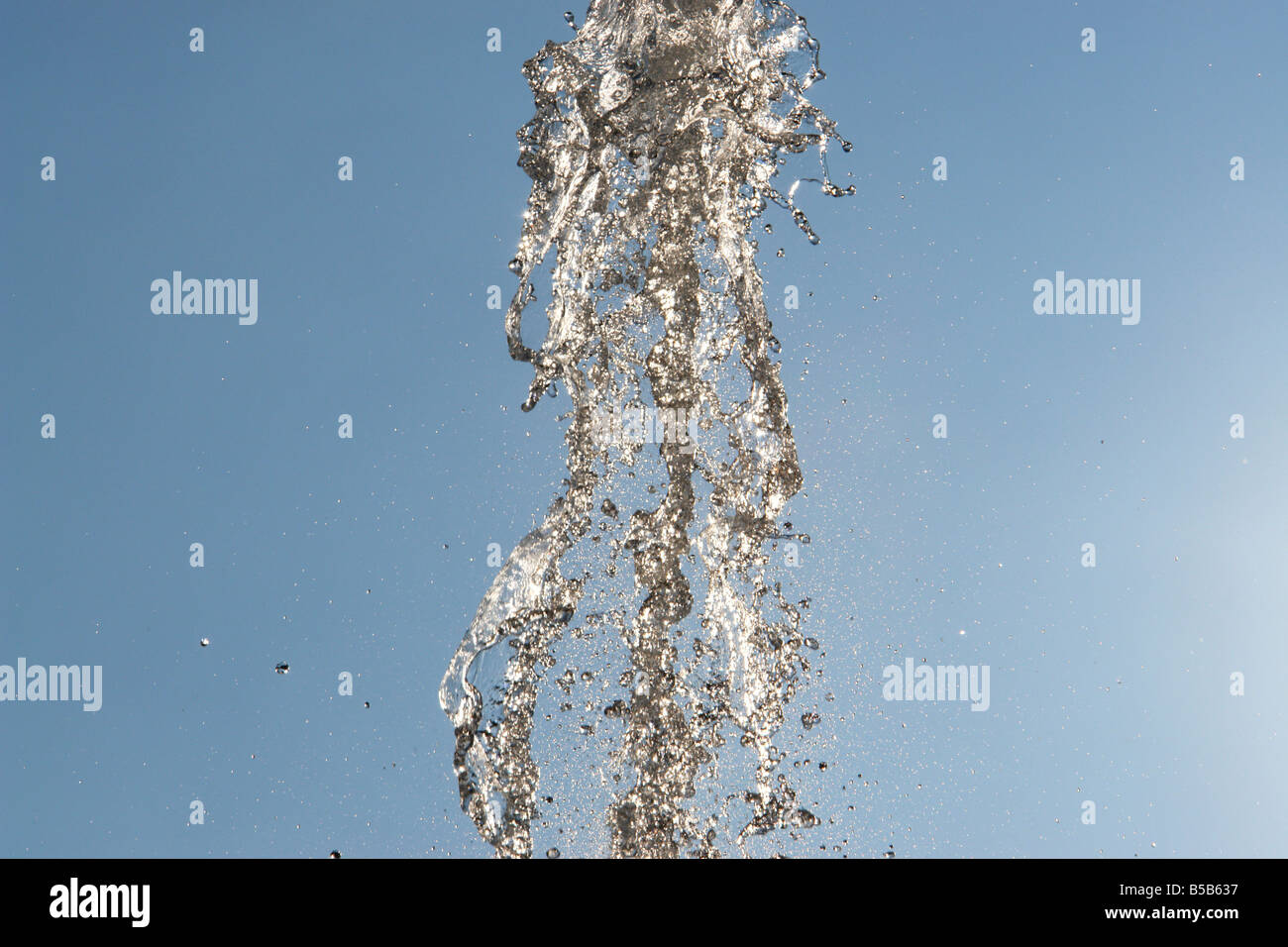 fresh water comes out of a fountain Stock Photo - Alamy