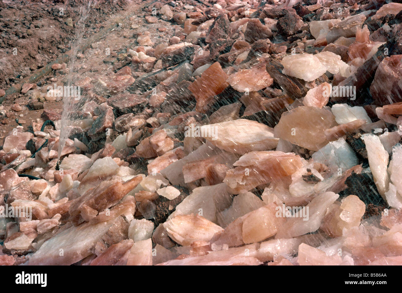 Kewra salt mines Pakistan Asia Stock Photo - Alamy