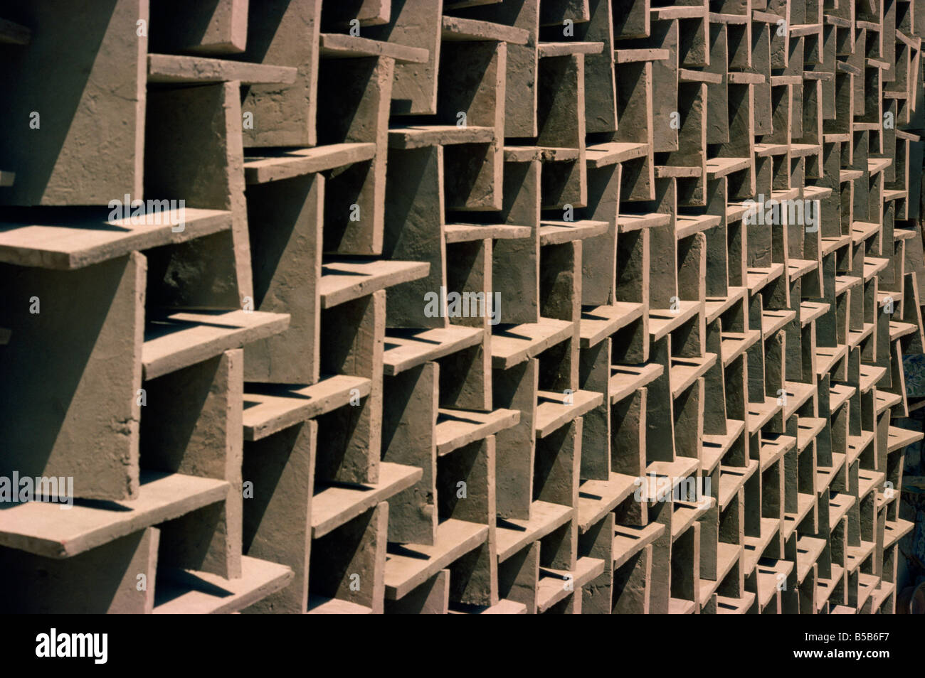 Tile works Hala Pakistan Asia Stock Photo - Alamy