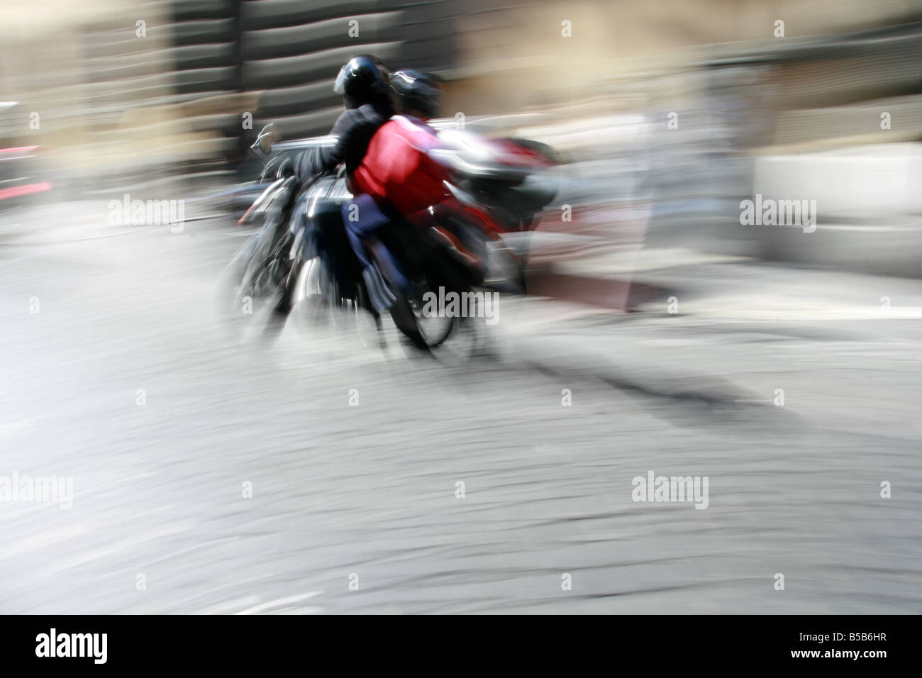 Moped riding pillion hi-res stock photography and images - Alamy