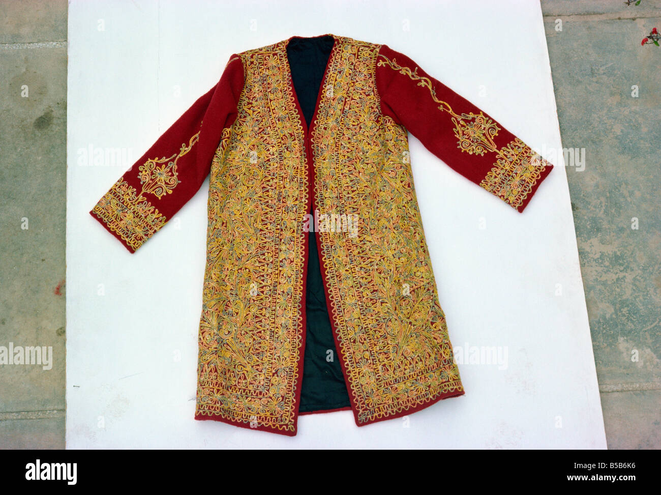 Coat embroidered in Dera Ismail Khan Pakistan Asia Stock Photo - Alamy