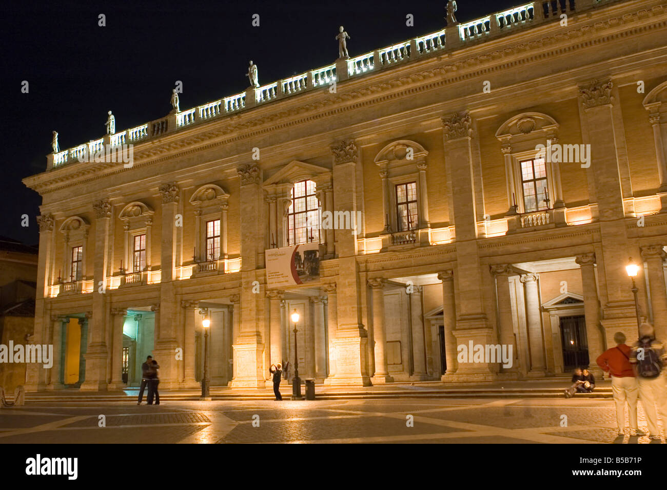 Italy Older Capitol house in Rome Stock Photo - Alamy