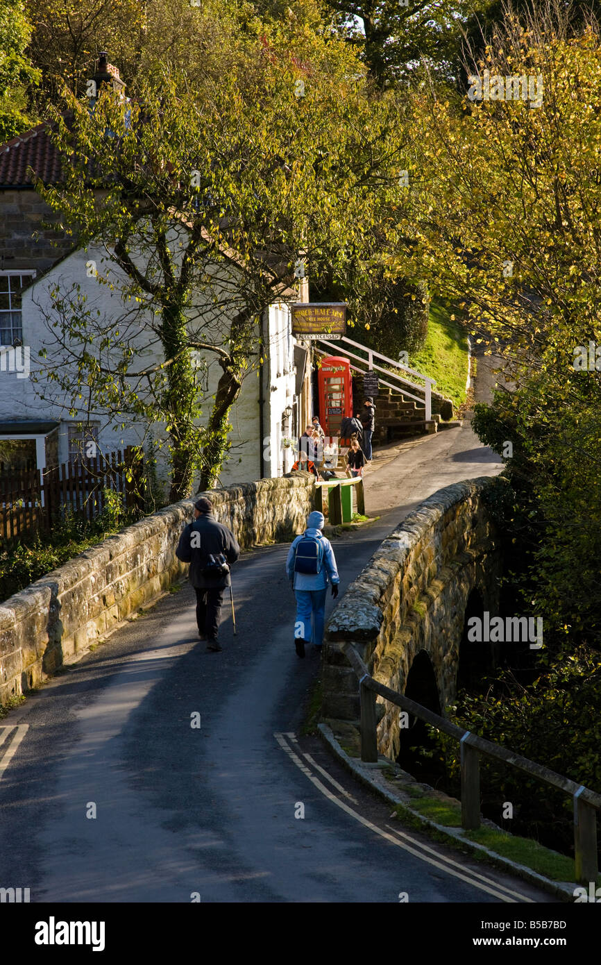 Birch Hall Inn Beck Hole Goathland North York Moors National Park Stock ...