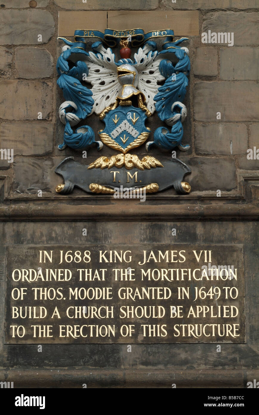 Coat of arms king james hi-res stock photography and images - Alamy