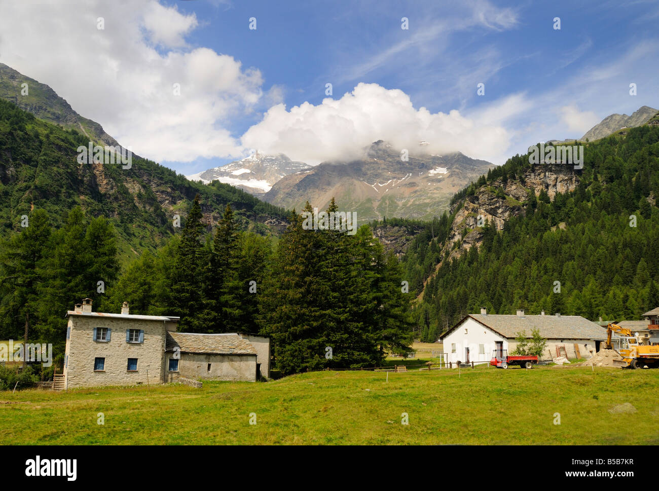 Bernina Alps near St Moritz in Switzerland Stock Photo - Alamy