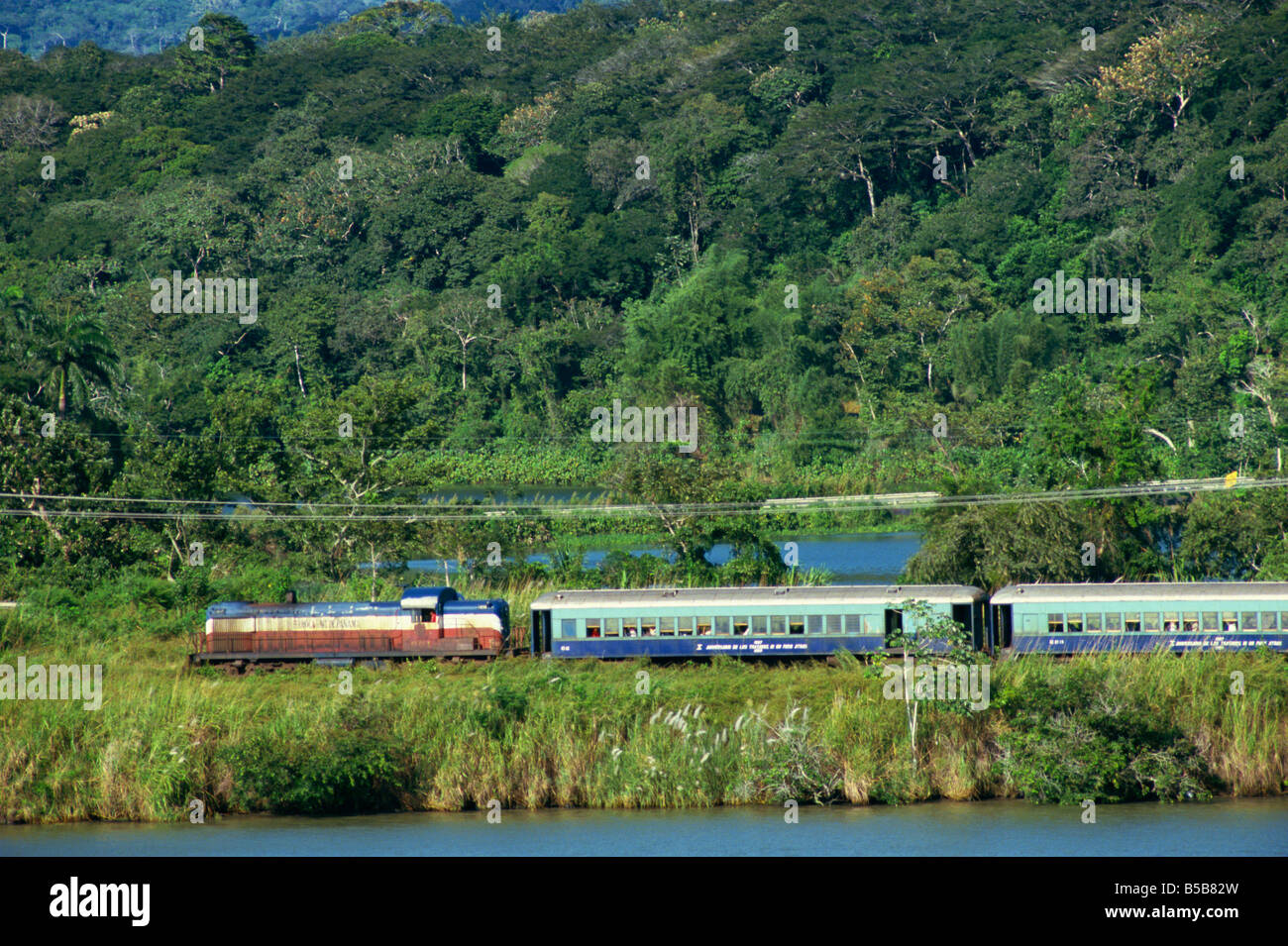 Panama railways hi-res stock photography and images - Alamy