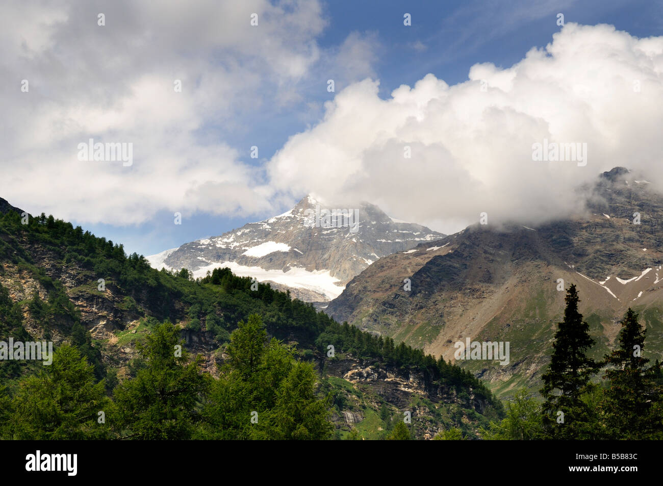 Bernina Alps near St Moritz in Switzerland Stock Photo - Alamy
