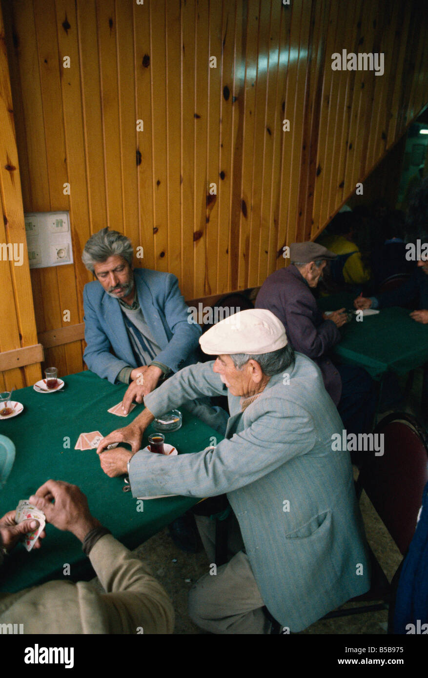 Phaeton drivers playing cards, Buyuk Ada, Princes Islands (Kizil Adalar ...