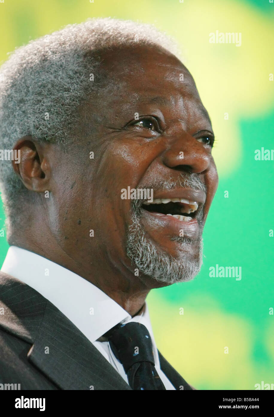 Kofi annan portrait hi-res stock photography and images - Alamy