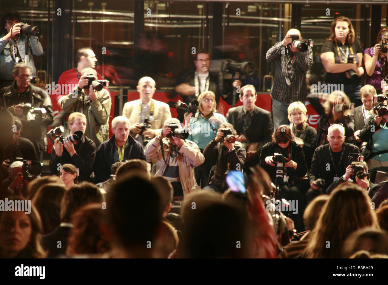 Camera Flashes Crowd High Resolution Stock Photography and Images - Alamy