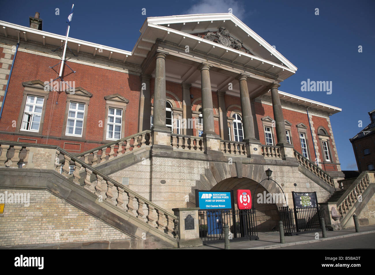 Old Custom House British Port Authority Ipswich Suffolk England Stock ...