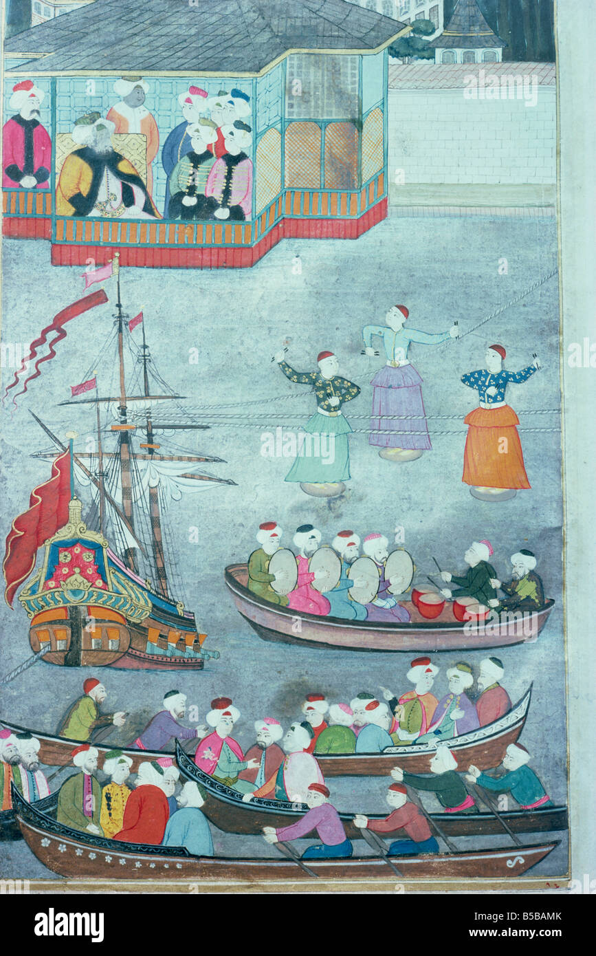 Book of the procession in honour of circumcision of Prince Mehmed ...