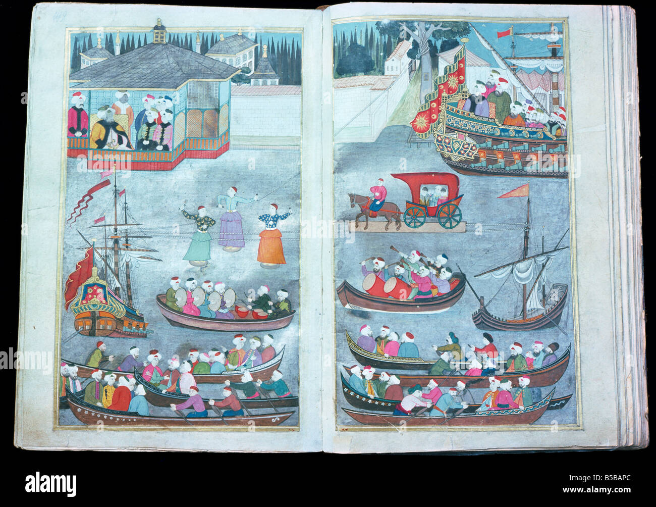 Book of the procession in honour of circumcision of Prince Mehmed ...