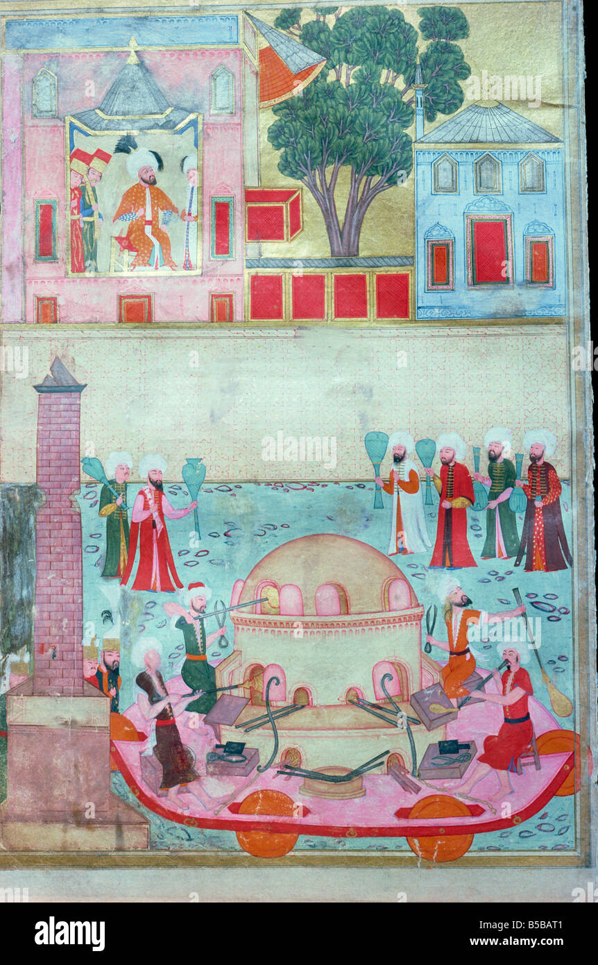 Book of the procession in honour of circumcision of Prince Mehmed ...
