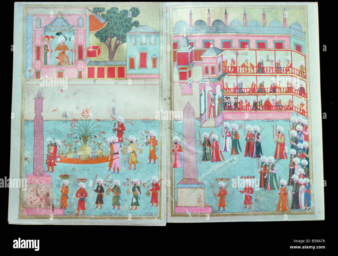 Book of the procession in honour of circumcision of Prince Mehmed ...