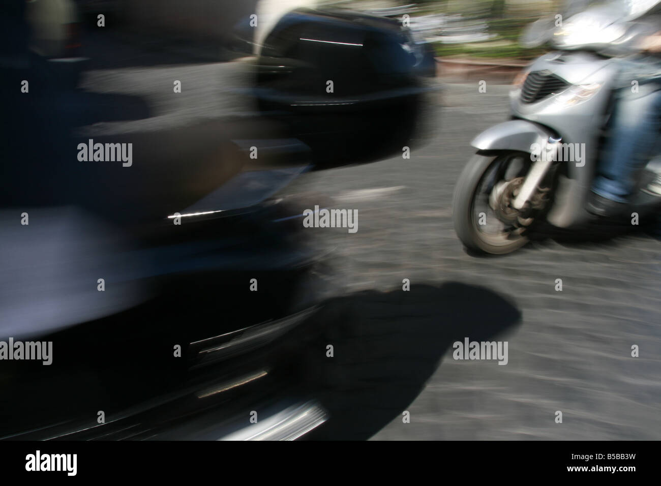 Person riding moped hi-res stock photography and images - Alamy