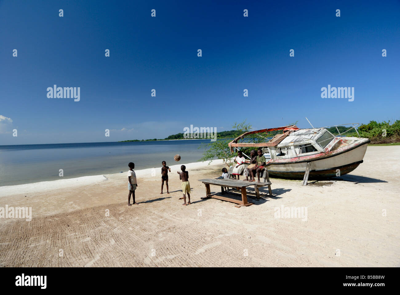 Bugala Island, Lake Victoria, Uganda, East Africa, Africa Stock Photo ...